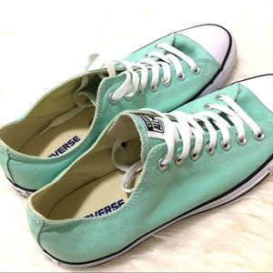 Converse | Shoes | Converse Mint Green Unisex Sneakers | Poshmark